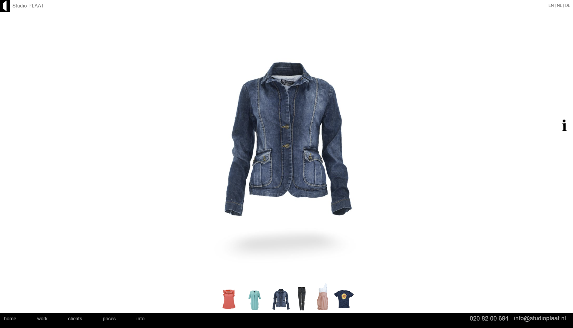 Fashion fotografie | mode 360 graden | product fotografie | Studio PLAAT