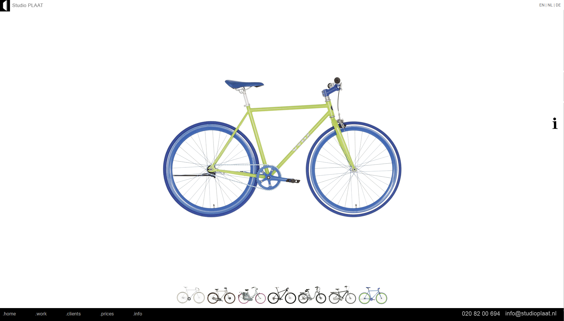 Fixie VYDZ product fotografie | stop motion | Studio PLAAT